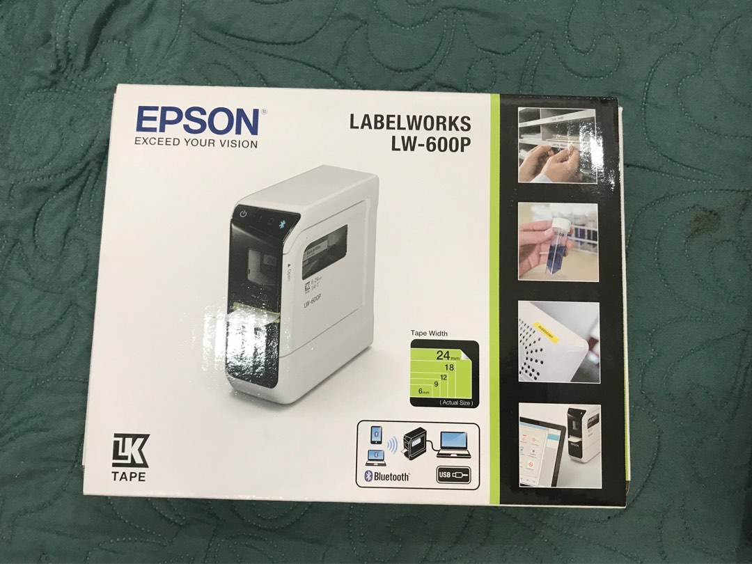 EPSON LABEL WORKS LW-600P, Computers & Tech, Printers, Scanners ...