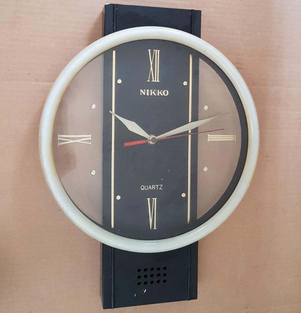 Exclusive Nikko Clock, Art Décor Design, Vintage Timer, Wall Display ...