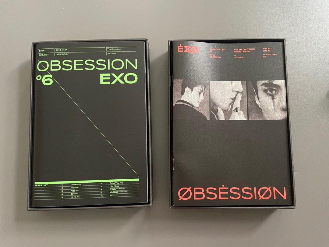 EXO OBSESSION ALBUM WITH GROUP POSTER, Hobbies & Toys, Memorabilia ...