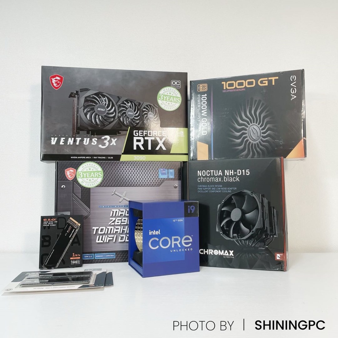Extremely Gaming PC I9-12900K with RTX 3090 work station, Computers ...