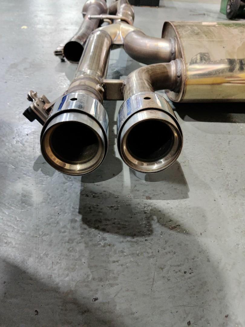 F56 Mini Cooper S JCW exhaust with valve, Car Accessories, Accessories ...