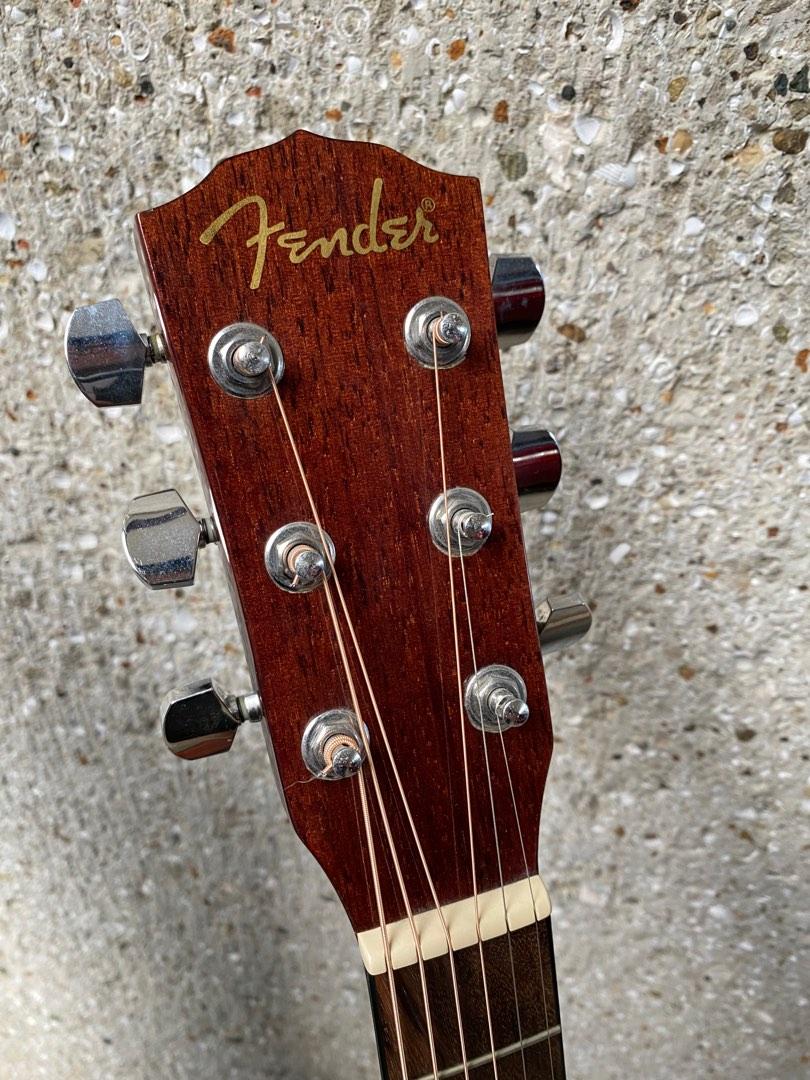 Fender Beginner Acoustic-Electric Guitar CF-60CE - Natural - Folk ...