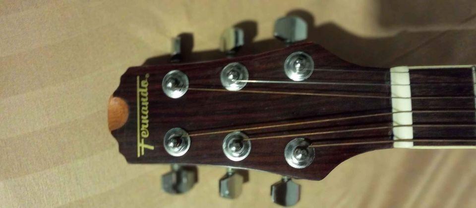 FERNANDO ACOUSTIC GUITAR WSA-F651, Hobbies & Toys, Music & Media ...