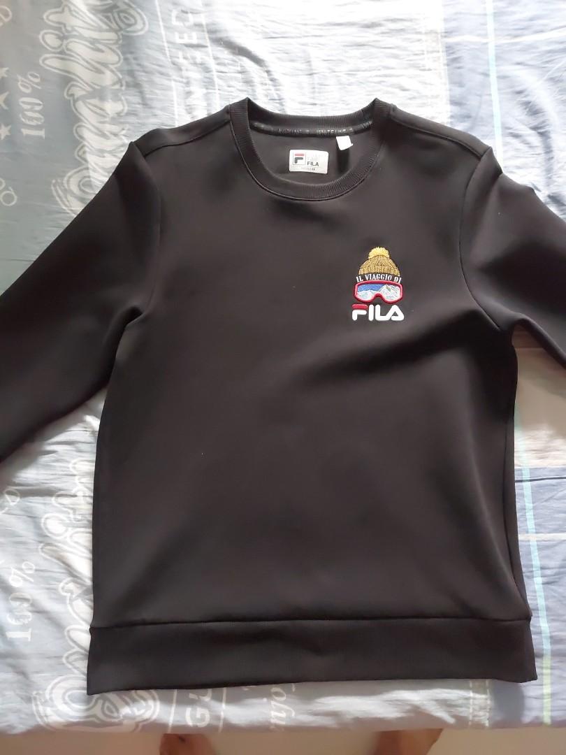 Fila sweater, Men's Fashion, Coats, Jackets and Outerwear on Carousell