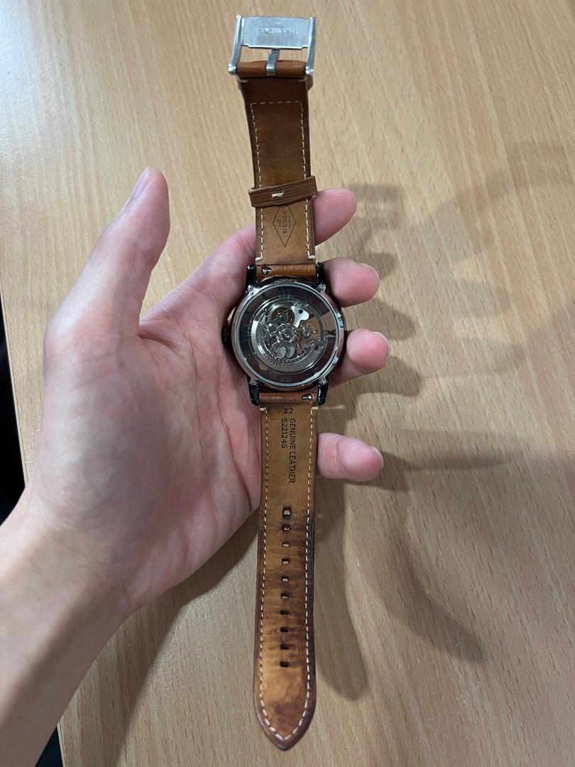 Fossil Skeleton Watch - ME3098, Men's Fashion, Watches & Accessories ...