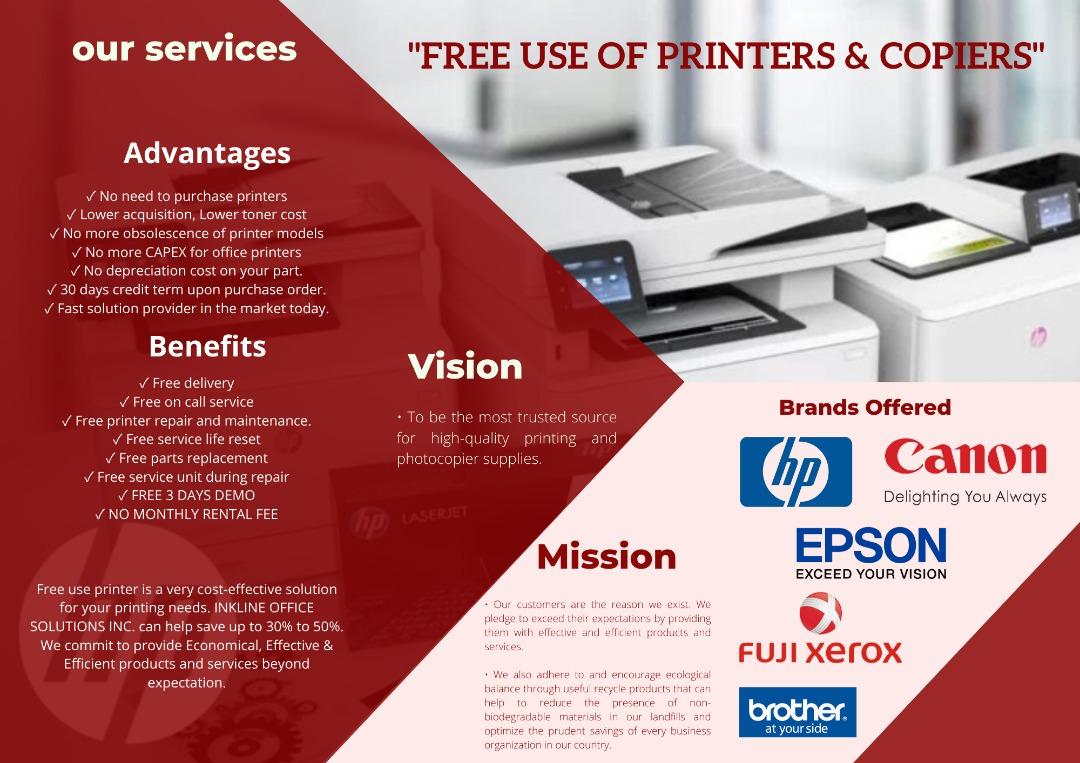 Free use of Printer & Photocopier, Computers & Tech, Printers, Scanners ...