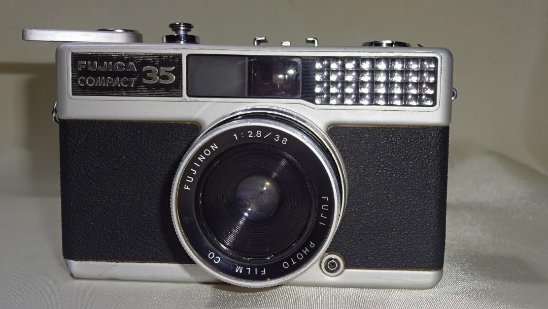 Fujica Compact 35 Film Camera, Photography, Cameras on Carousell