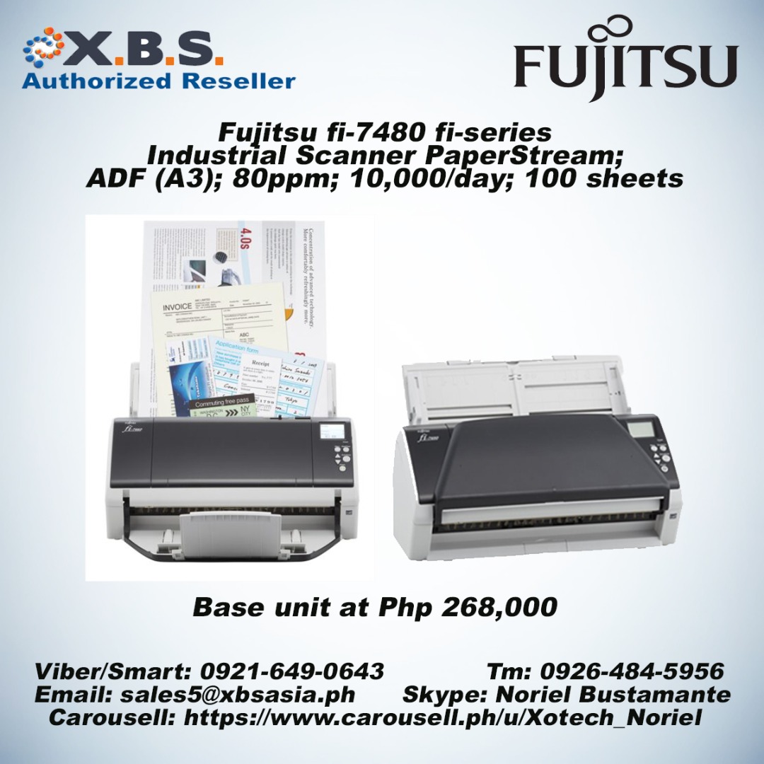 Fujitsu fi-7480, Computers & Tech, Office & Business Technology on ...