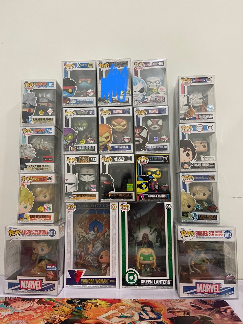 Funko Pop! Marvel Anime DC Star Wars & Comic Covers Bundle Clearence ...
