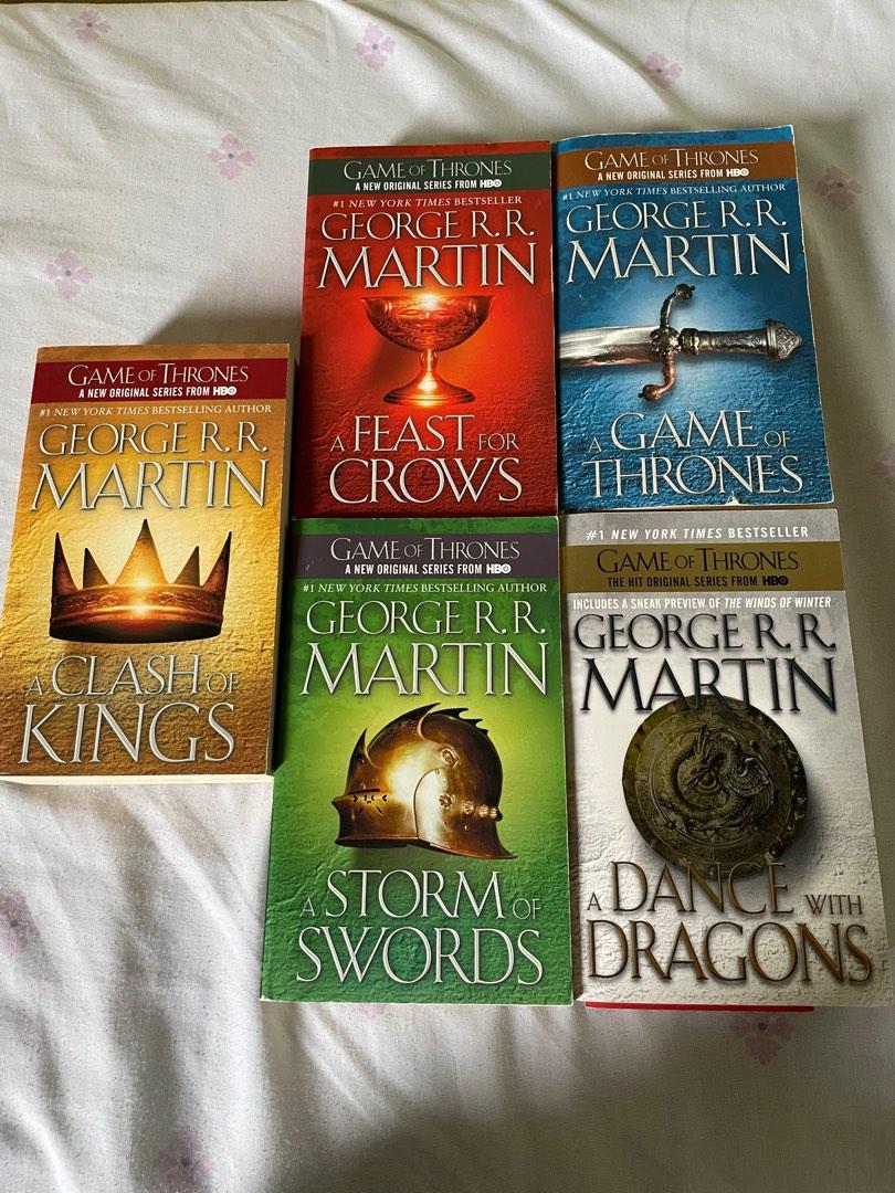 Game of Thrones book set, Hobbies & Toys, Books & Magazines, Fiction ...