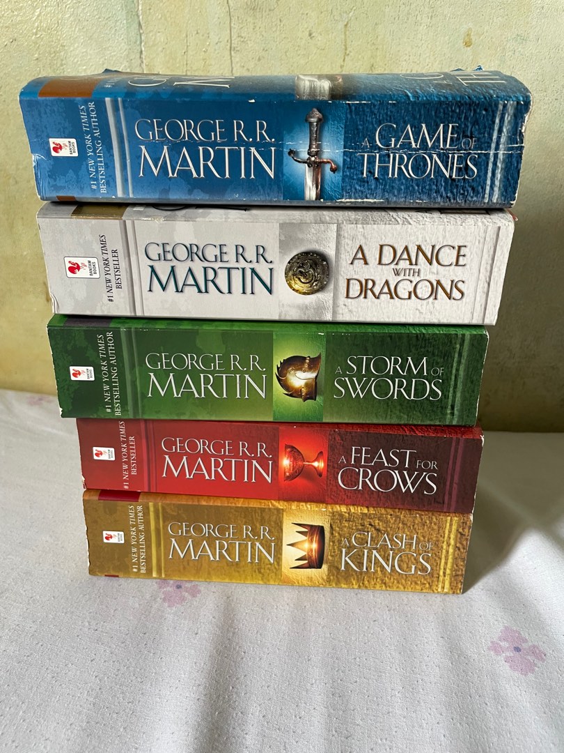 Game of Thrones book set, Hobbies & Toys, Books & Magazines, Fiction ...