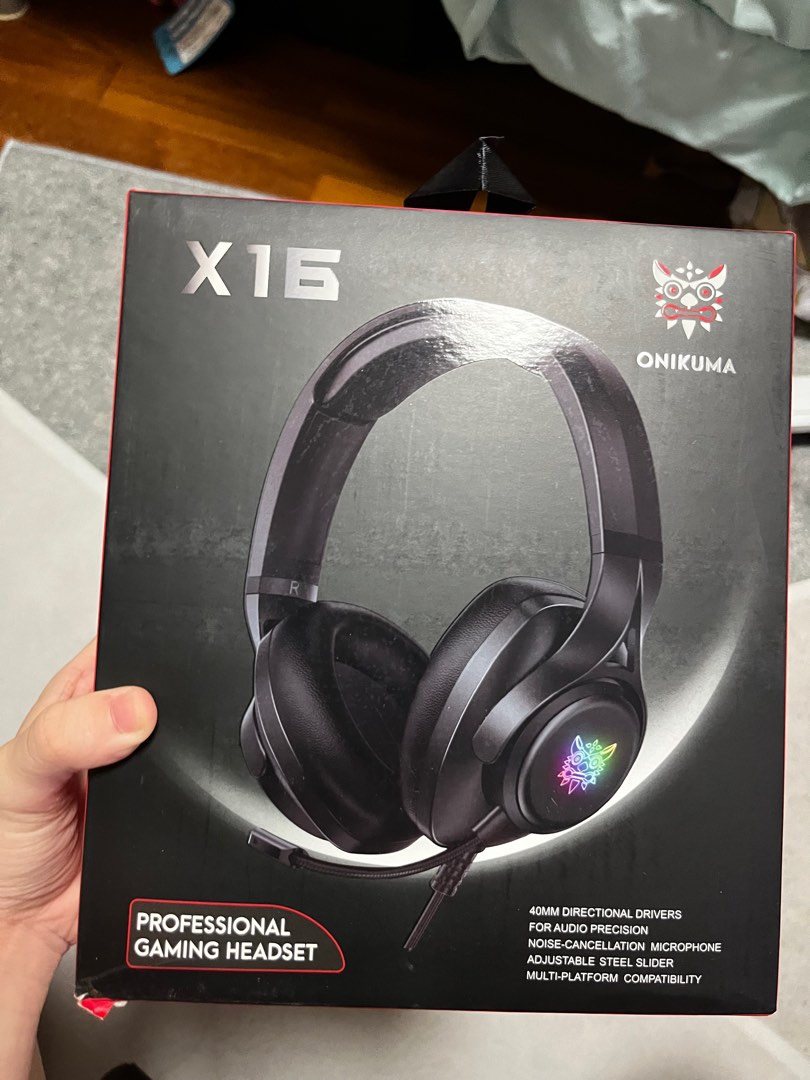 Gaming Headset Onikuma X16, Audio, Headphones & Headsets on Carousell