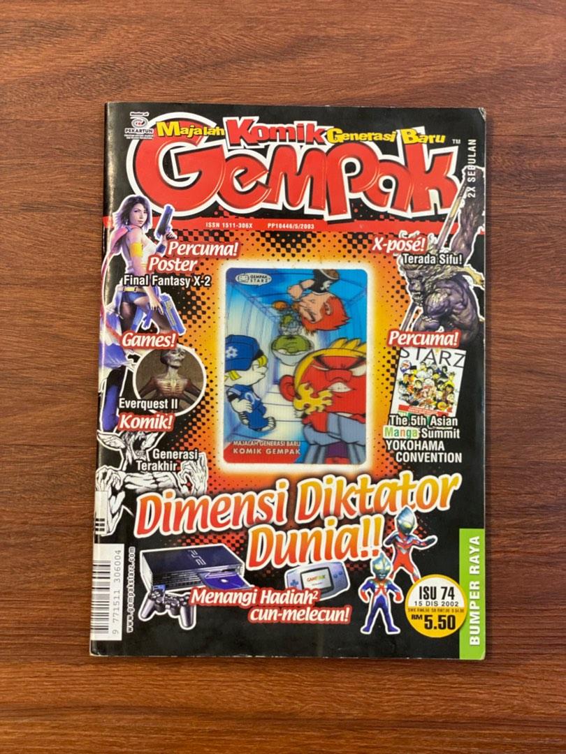 Gempak isu 61/74 Gengkey 38, Hobbies & Toys, Books & Magazines, Comics ...