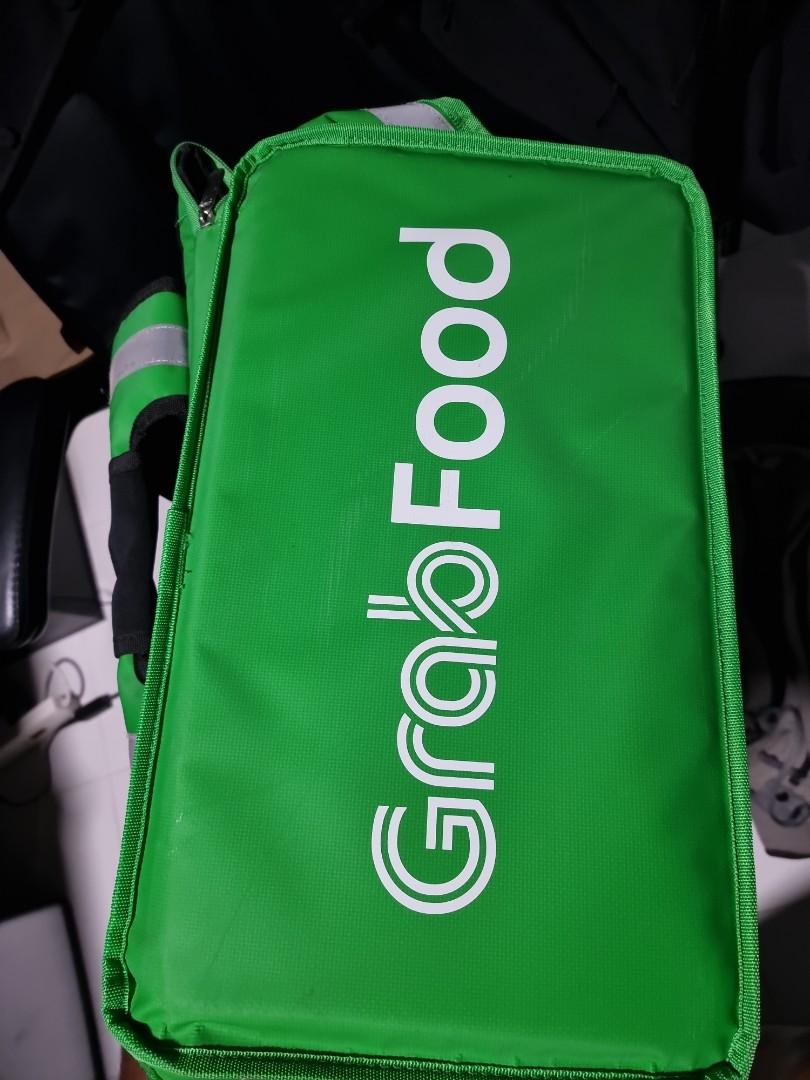 Grab food delivery bag, Men's Fashion, Bags, Backpacks on Carousell