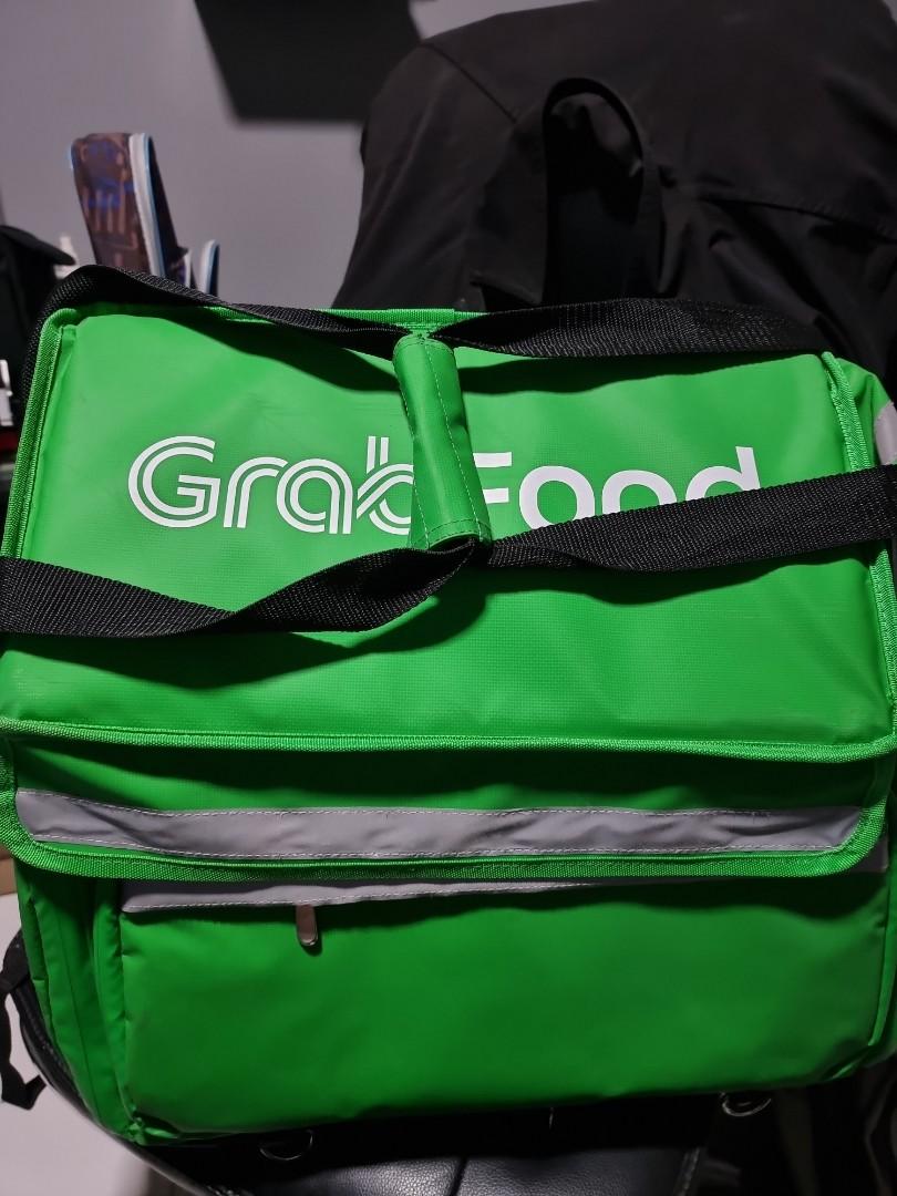 Grab food delivery bag, Men's Fashion, Bags, Backpacks on Carousell