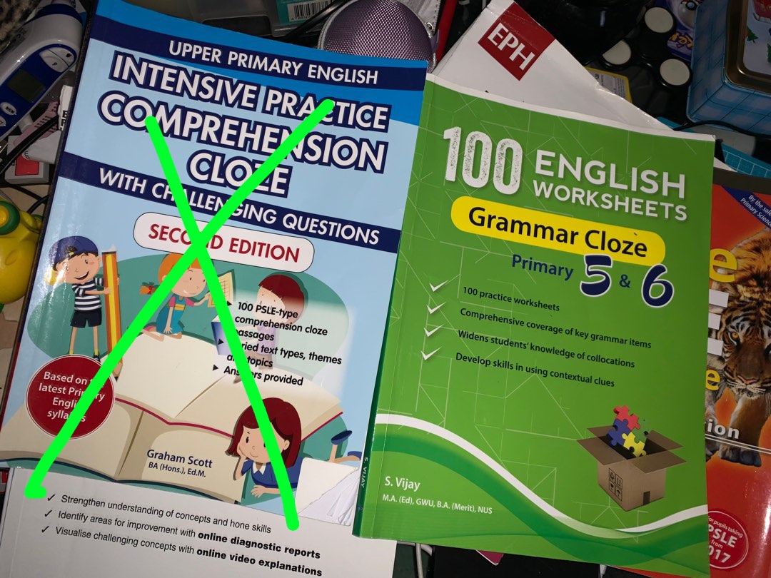 Grammar Cloze passage, Hobbies & Toys, Books & Magazines, Assessment ...