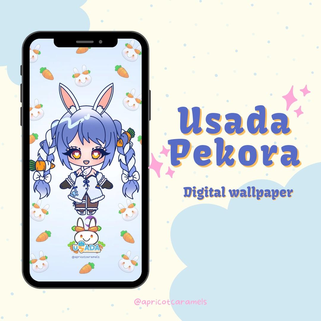 Hololive Vtuber Usada Pekora Digital Wallpaper, Services, Others on ...