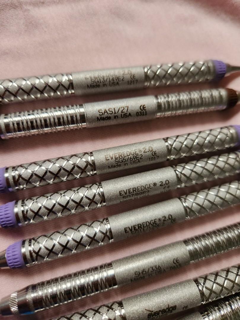 Hu Friedy Everedge Periodontal Scalers, Health & Nutrition, Medical ...