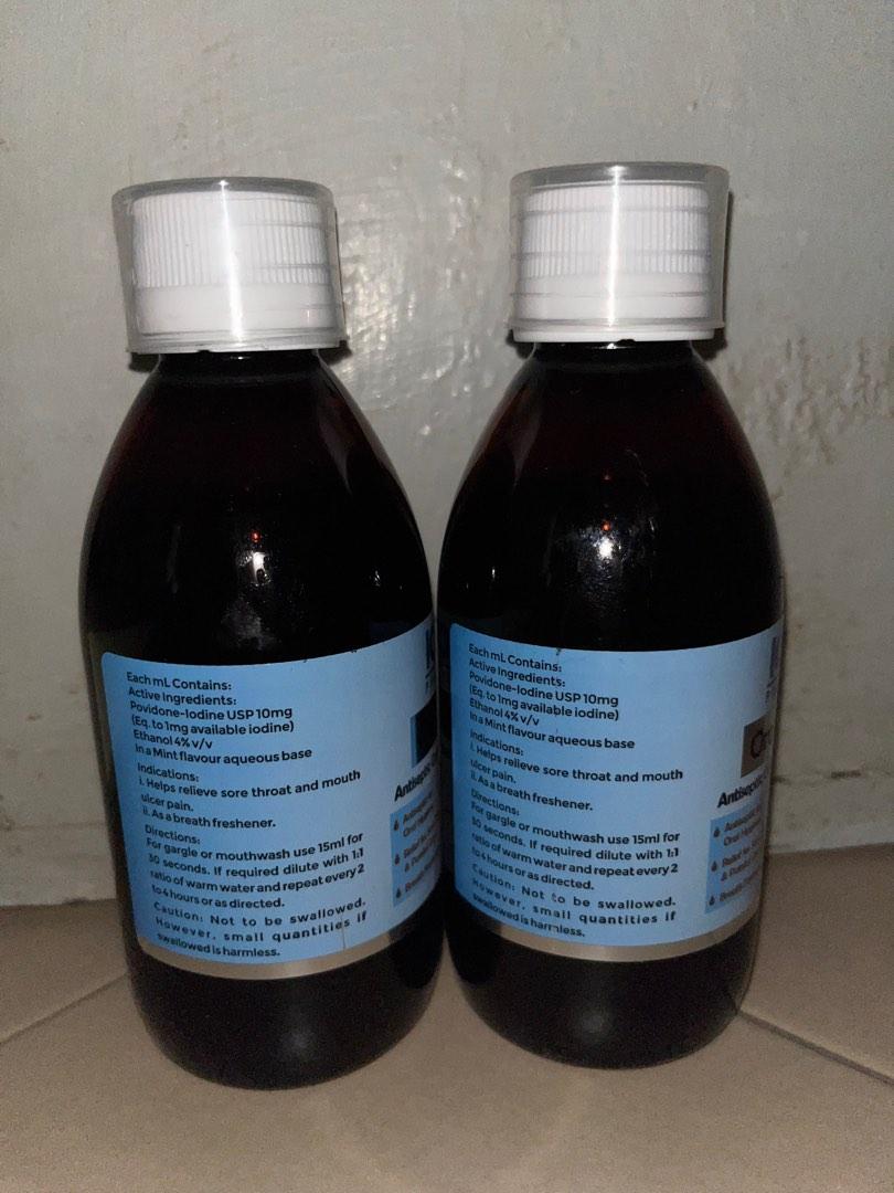 ICM Pharma Orasol ID Antiseptic Gargle & Mouthwash 240ml (Brand New ...