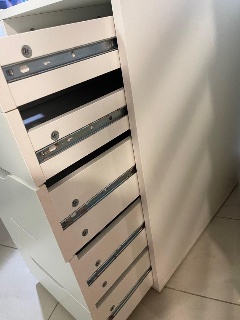 IKEA Alex 5 Drawer Unit, Furniture & Home Living, Furniture, Shelves ...