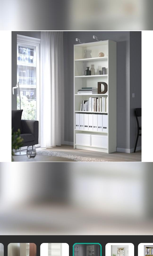 IKEA BILLY BOOKCASE WHITE, SET NO. 2, Furniture & Home Living ...