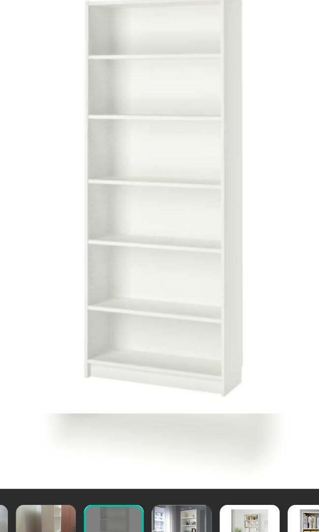 IKEA BILLY BOOKCASE WHITE, SET NO. 2, Furniture & Home Living ...