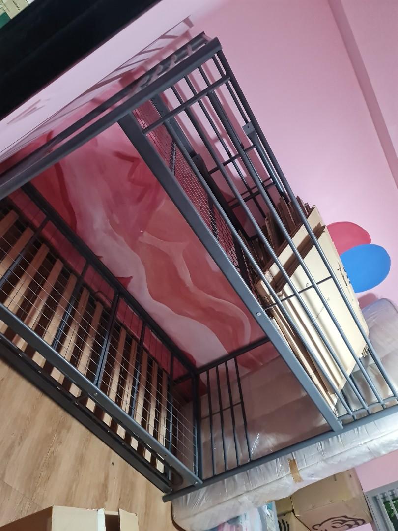 Ikea double deck roller bed, Furniture & Home Living, Furniture, Bed ...