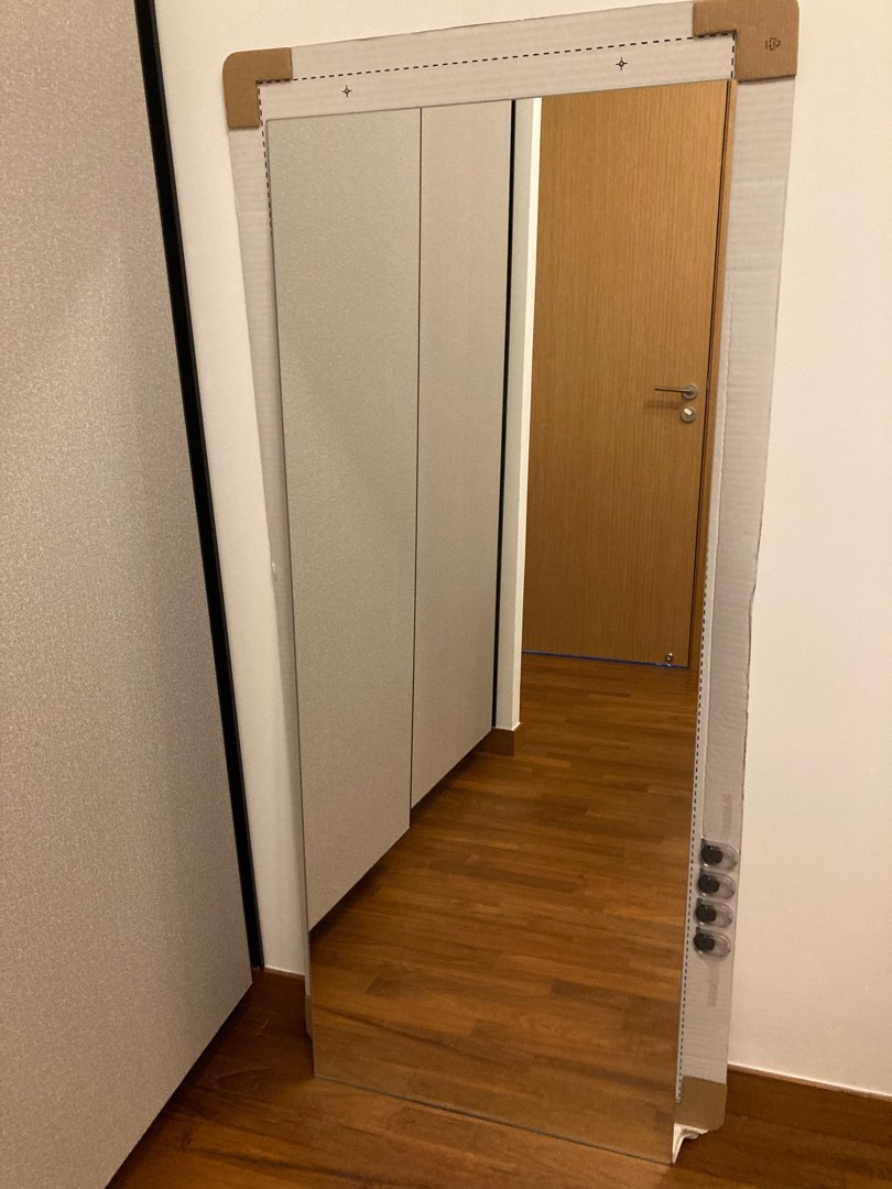 IKEA LARBRO Full Length Mirror (Mounts never used), Furniture & Home ...