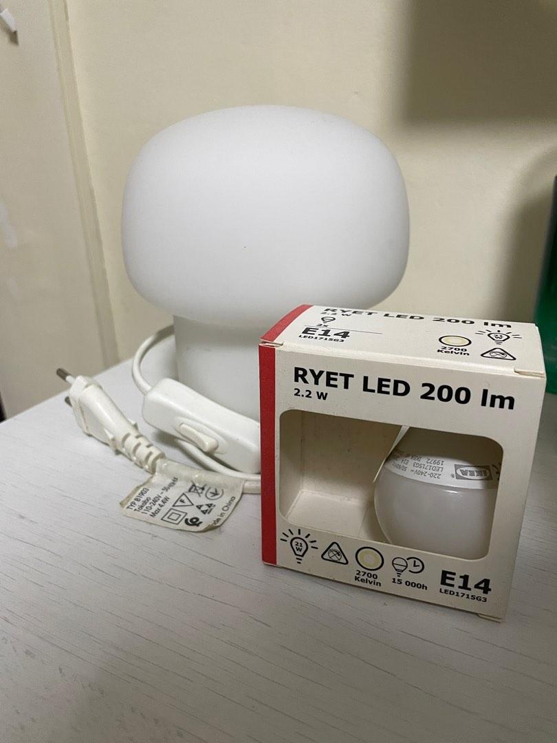 IKEA TOKABO Table lamp, Furniture & Home Living, Lighting & Fans ...