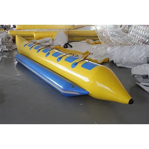 Inflatable Banana Boat 6 Seaters, Sports Equipment, Sports & Games ...