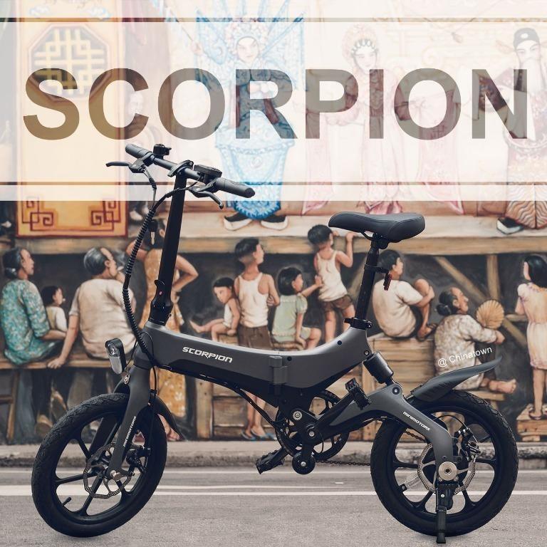 INSTALLMENT - Scorpion Electric Bike | LTA Approved, Sports Equipment ...