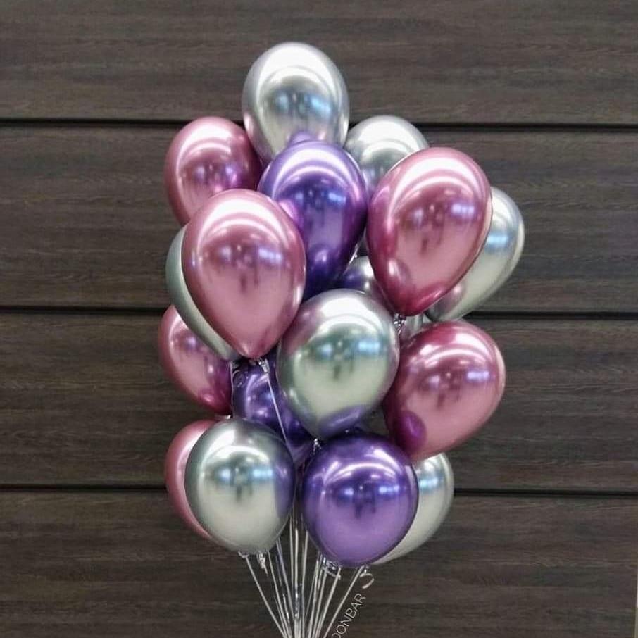 [Instock] 12-inch Helium Latex Balloon (String included) 12 inch Helium ...