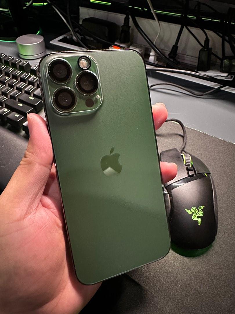 Iphone 13 pro max 256GB alpine green, Mobile Phones & Gadgets, Mobile ...