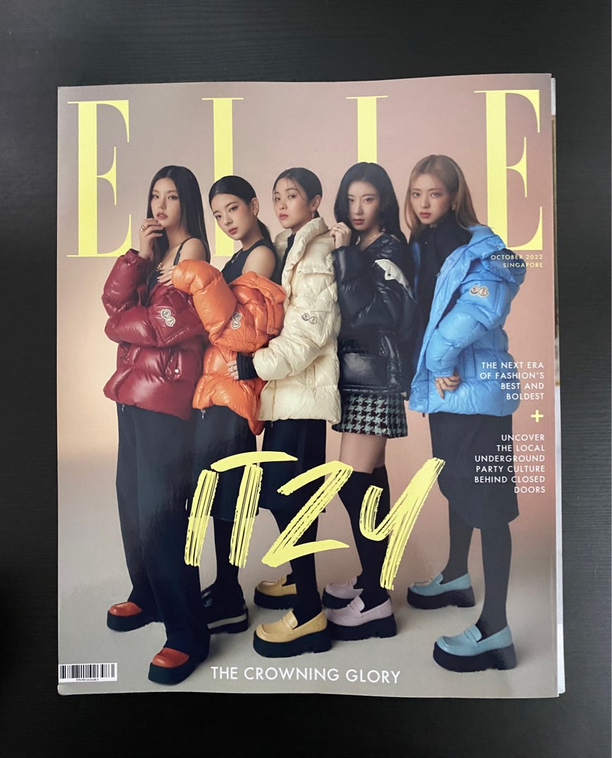 ITZY Elle Singapore October 2022 Issue, Hobbies & Toys, Books ...
