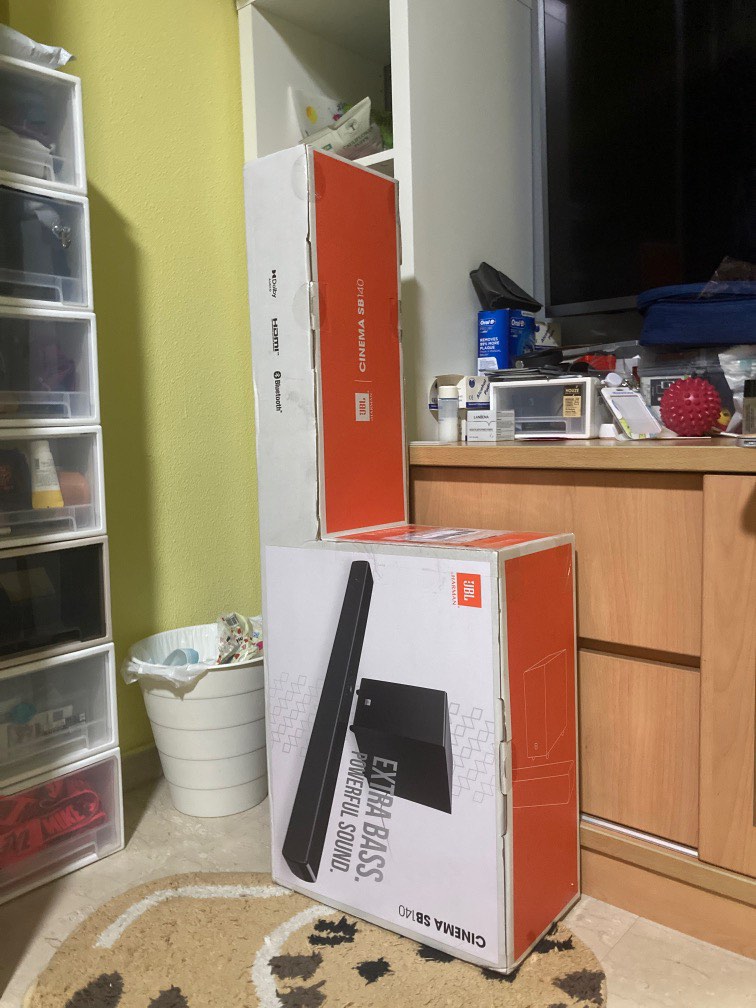 Jbl speaker Cinema SB 140/SB140 w subwoofer , Audio, Soundbars ...