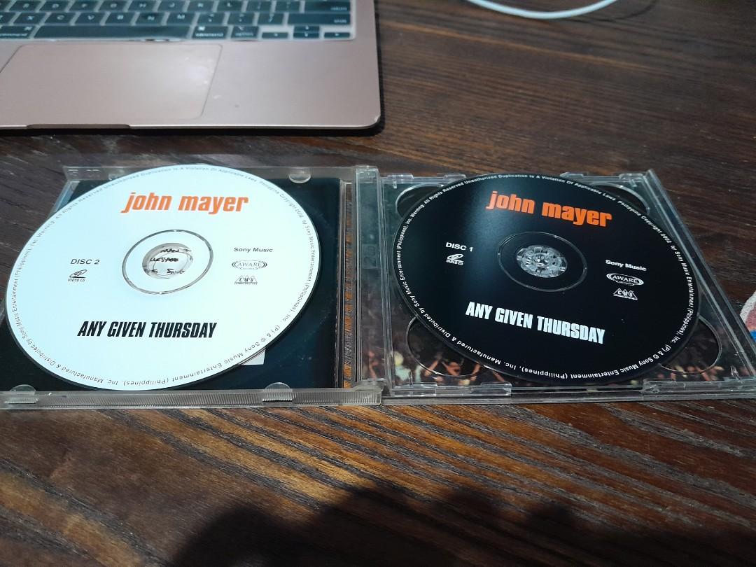 John Mayer: any given thursday 2-disc set, Hobbies & Toys, Music ...