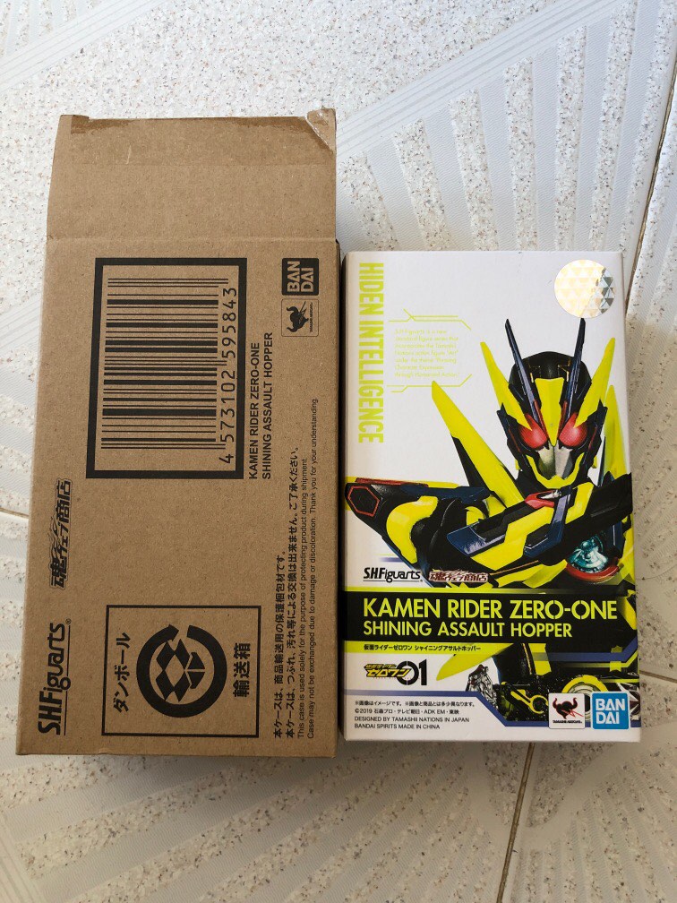 Kamen rider zero one 01 shining assault hopper shf, 興趣及遊戲, 玩具 & 遊戲類 ...