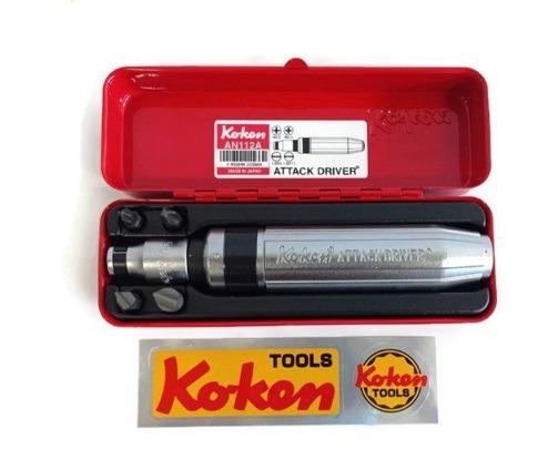 Koken 18pc. Attack Driver Set Model AG-112H Made in Japan, Furniture ...