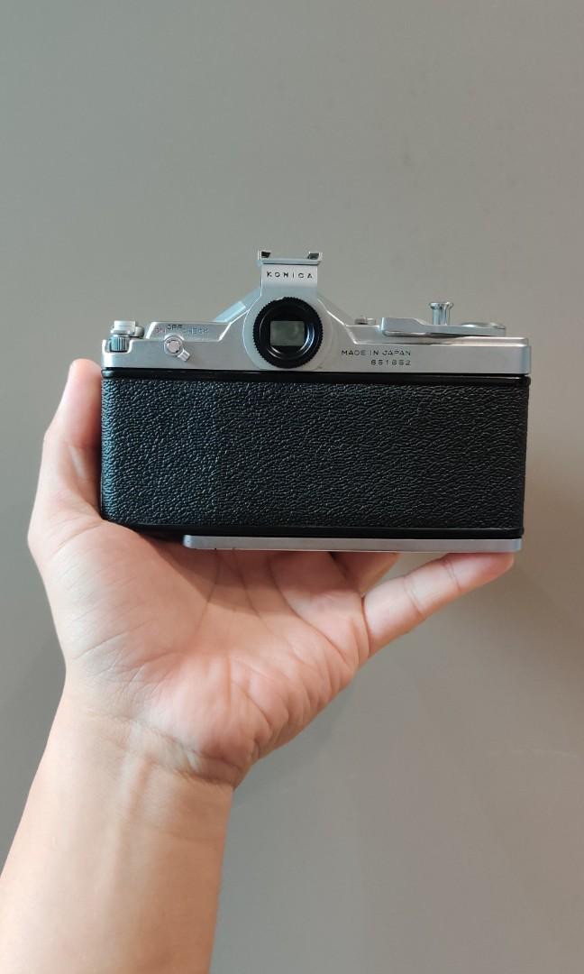 Konica autorex with hexanon 52mm f1.8, Photography, Cameras on Carousell