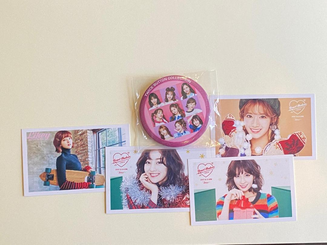 kpop (twice) button badge from Korea, Hobbies & Toys, Memorabilia ...