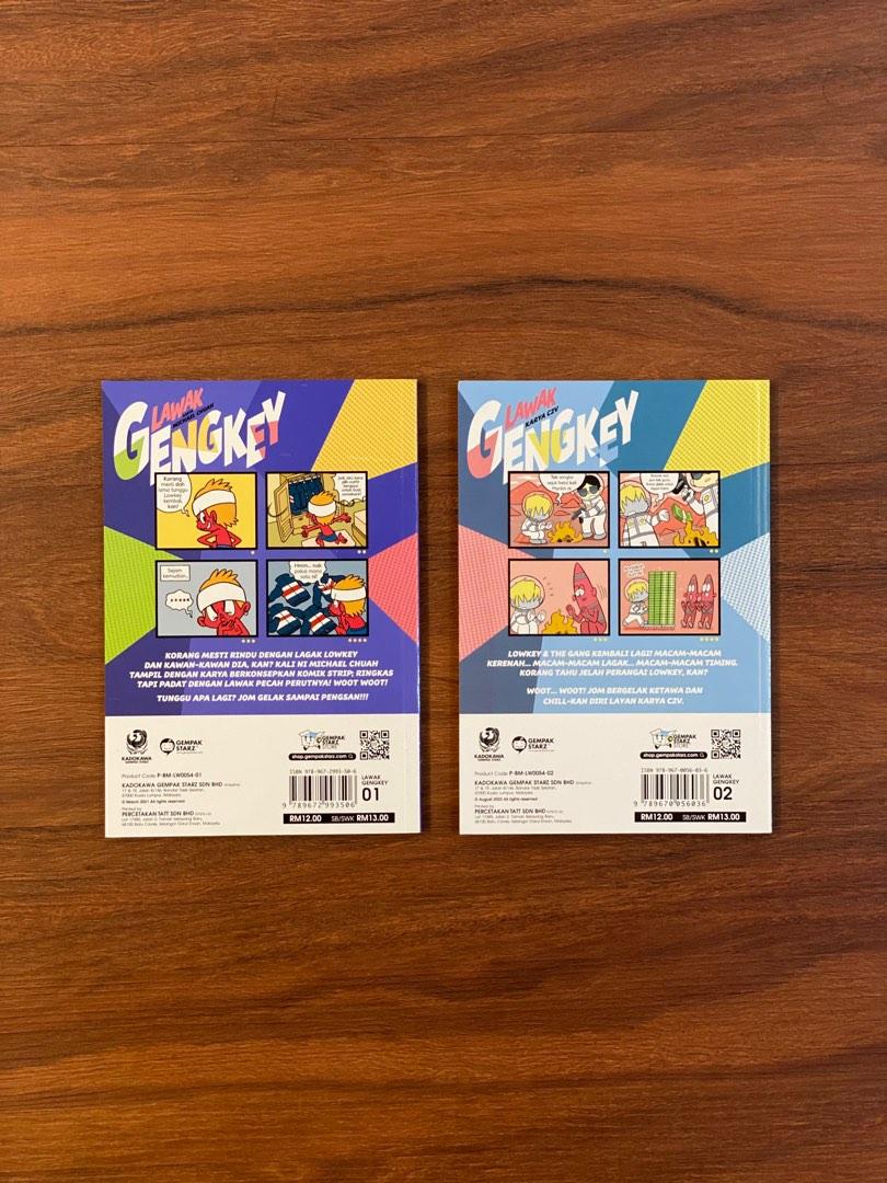 Lawak Gengkey 1-2 : Karya Michael Chuah, Hobbies & Toys, Books ...