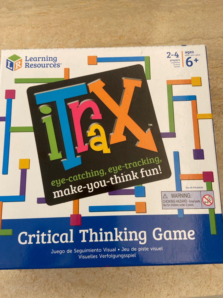Learning resources itrax - critical thinking game, Hobbies & Toys, Toys ...