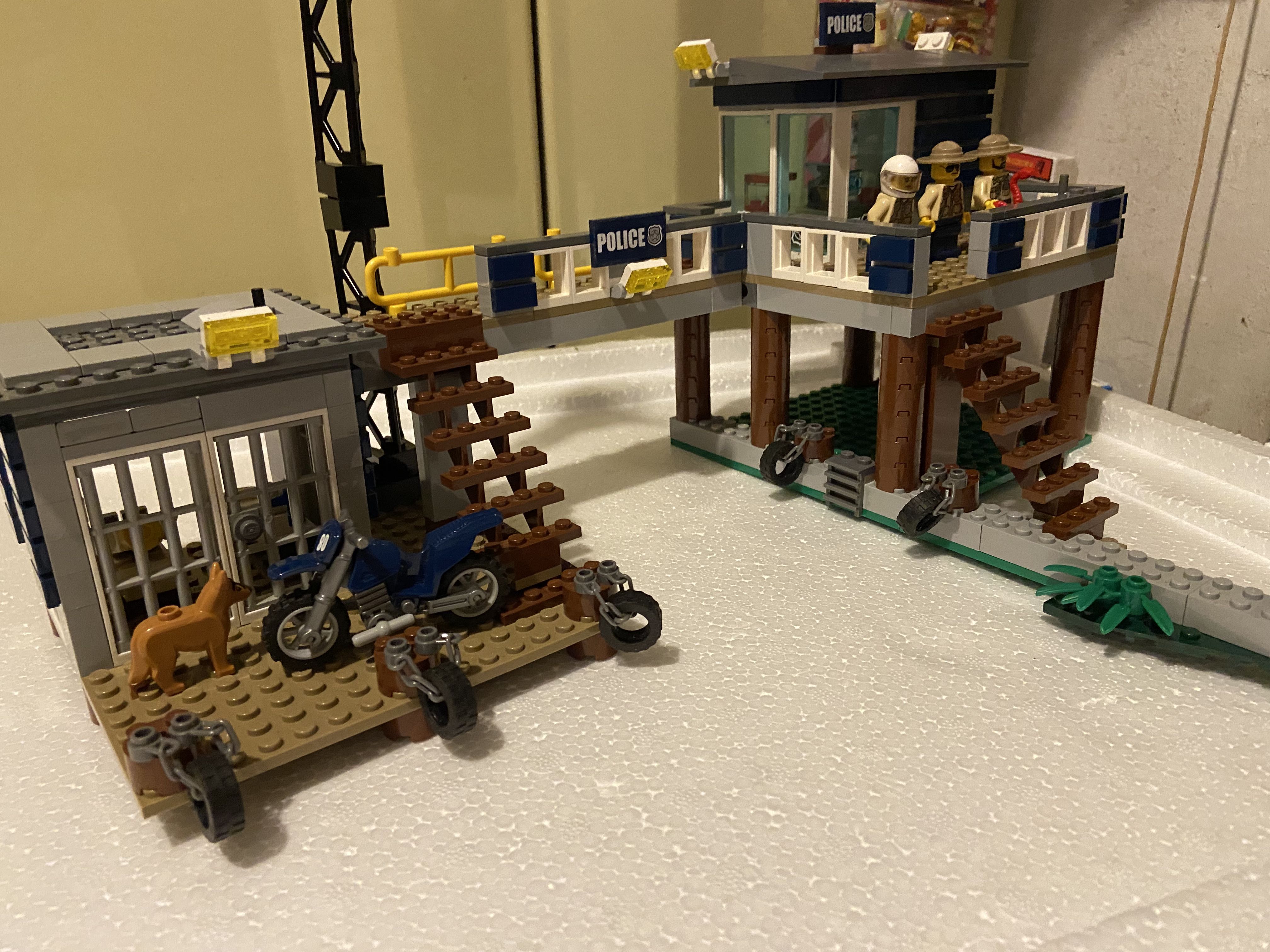 Lego 樂高 60069 swamp police station prison jail 監獄 監倉 沼澤警署 沼澤警局, 興趣及遊戲 ...