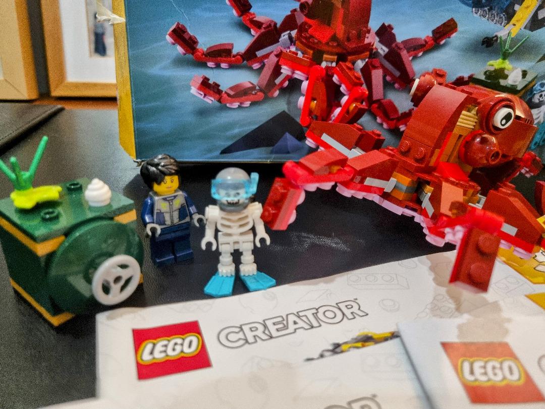 Lego Creator 31130 Sunken Treasure Misson, Hobbies & Toys, Toys & Games ...