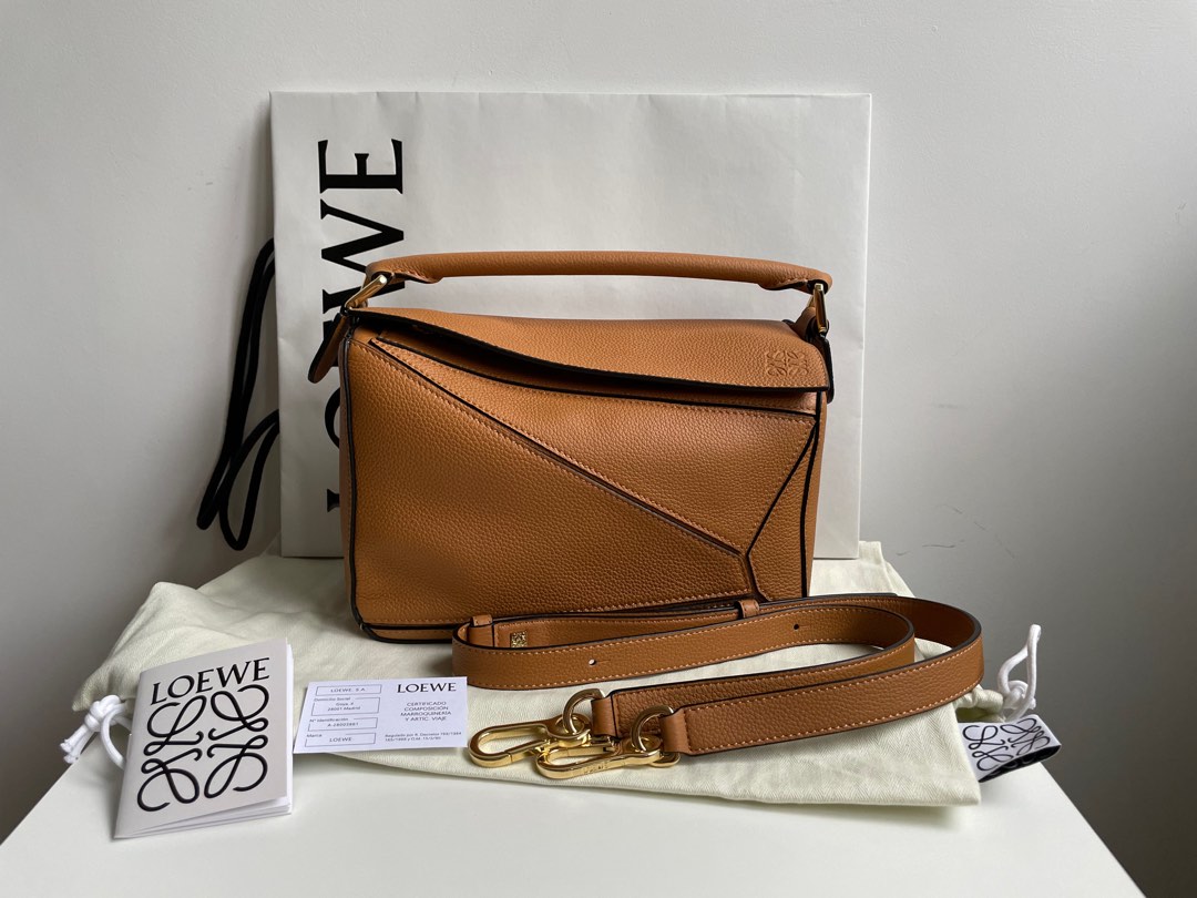 Loewe Small Puzzle Bag, Luxury, Bags & Wallets on Carousell