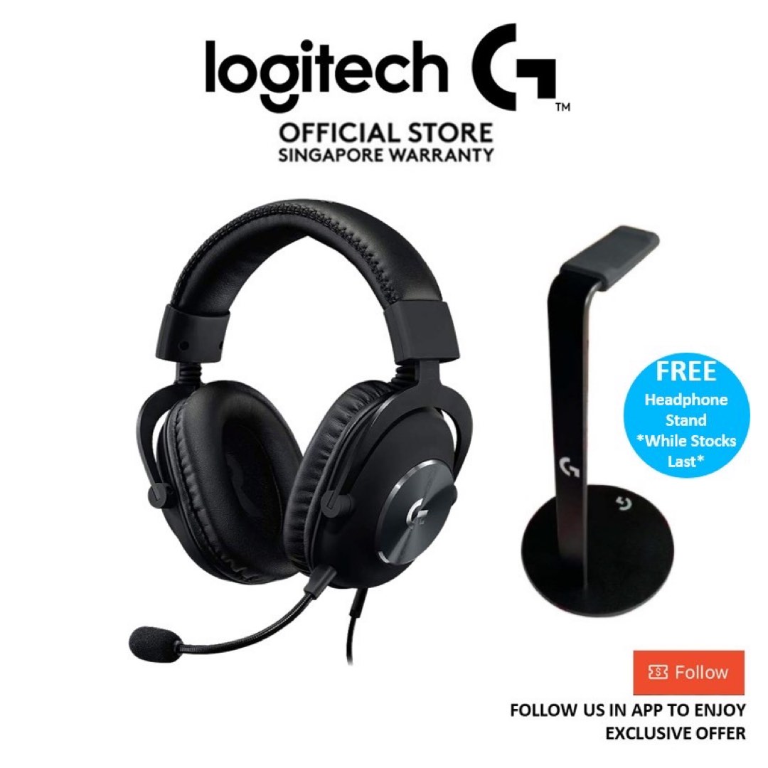 Logitech G Pro X with Stand, Audio, Headphones & Headsets on Carousell