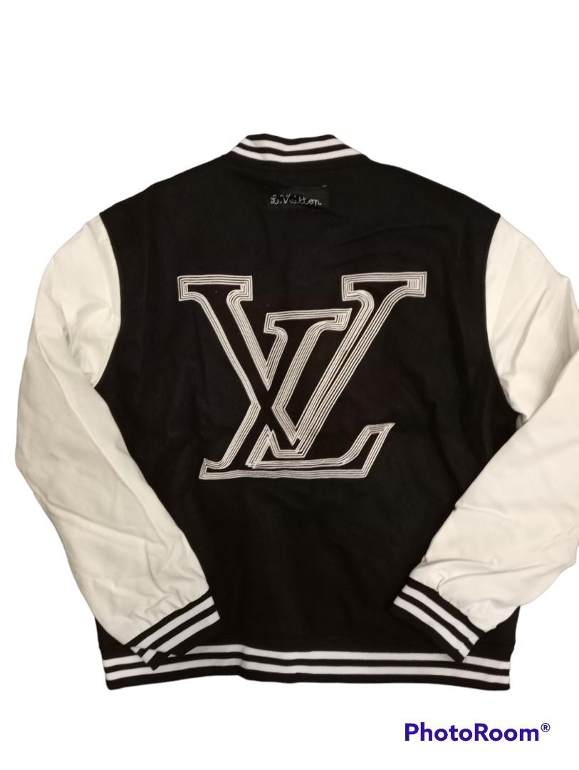 Lv varsity jacket, Men's Fashion, Coats, Jackets and Outerwear on Carousell