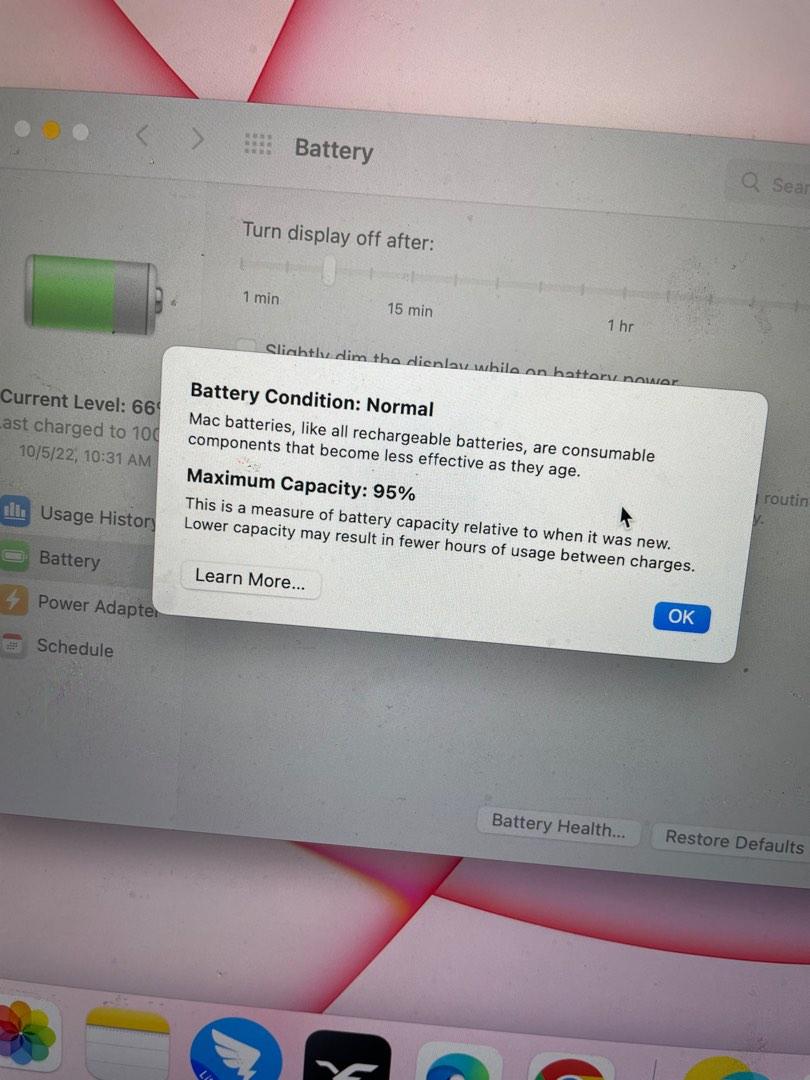 Macbook Air M1 2020 - with issue, Computers & Tech, Laptops & Notebooks ...