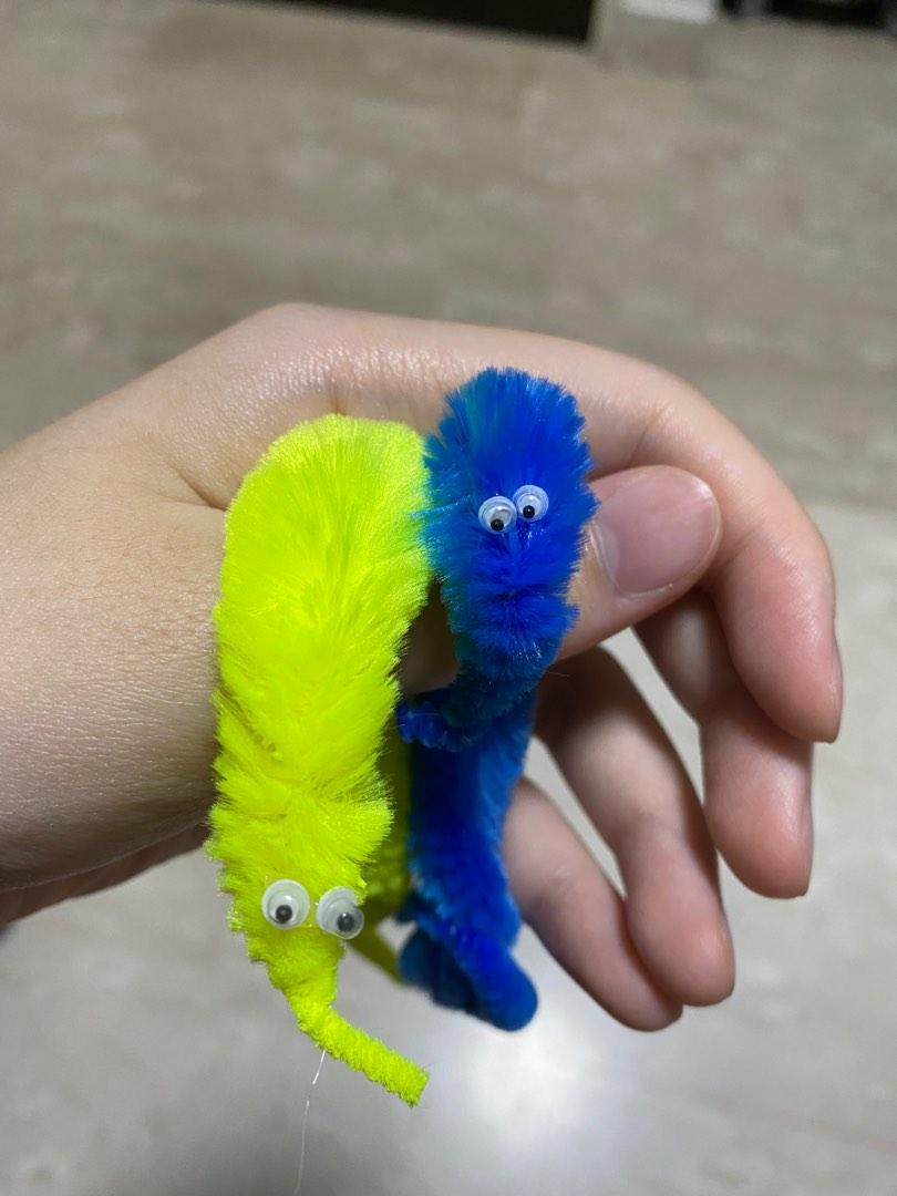 Magic twisty worm, worm on a string, Hobbies & Toys, Toys & Games on ...