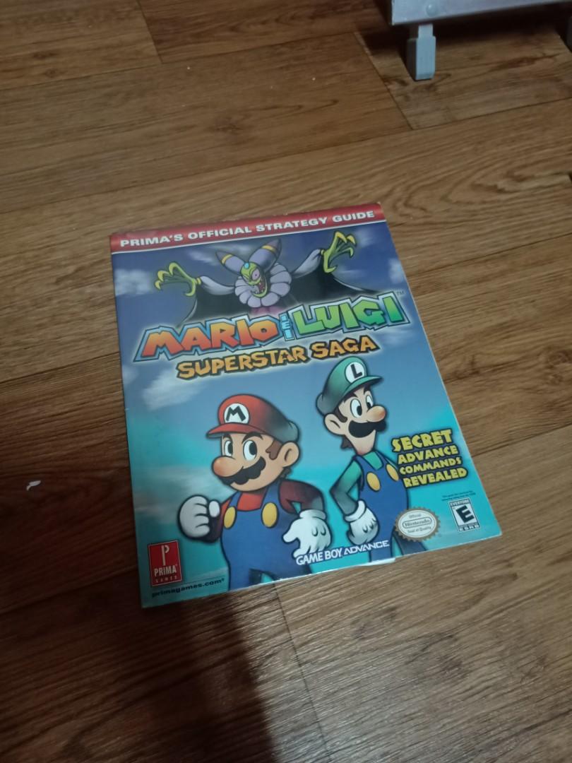 Mario & Luigi Superstar Saga Game Guide Book Prima Official Strategy ...